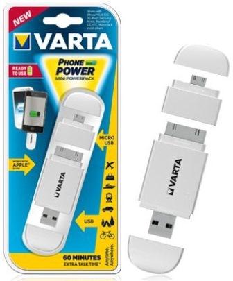 Varta White Mini Powerpack Charger Smart 2 In 1 Solution – TechTic